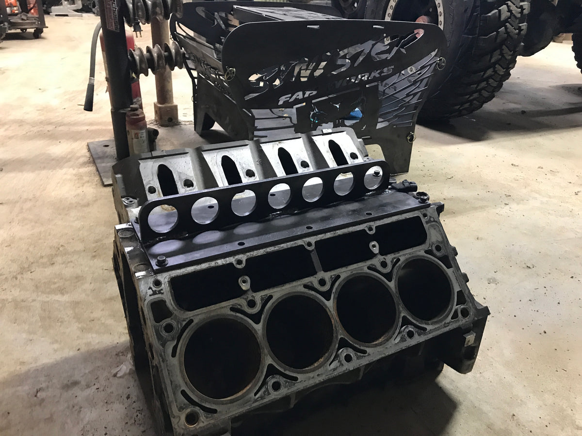 Gen 4 IV 05+ LS Engine Valley Lift Plate – Sinister Fab Worx