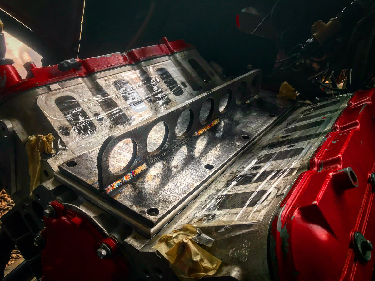 Gen 4 IV 05+ LS Engine Valley Lift Plate – Sinister Fab Worx